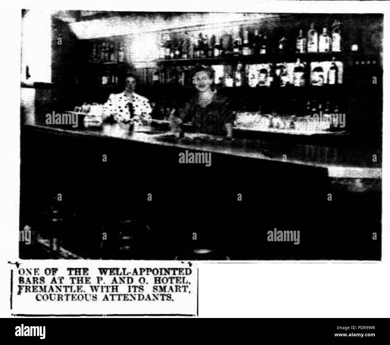 Bar scene vintage Black and White Stock Photos & Images - Alamy