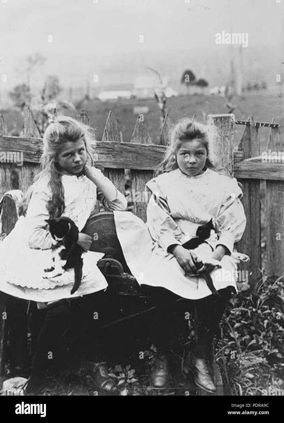 95 Pearl and Edith Corkhill (cropped Stock Photo - Alamy