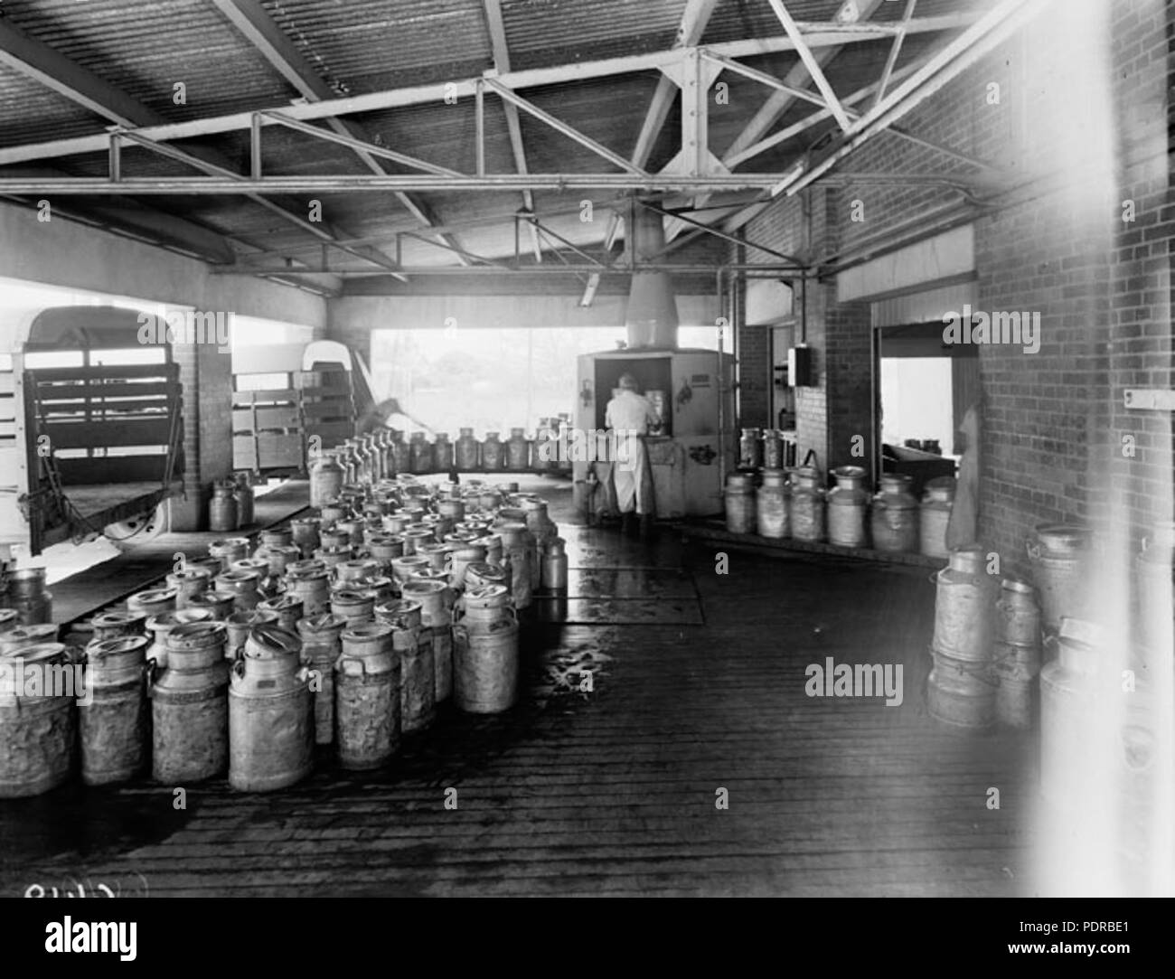 Butter factory Black and White Stock Photos & Images - Alamy