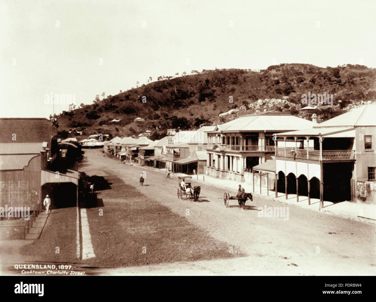 105 Queensland State Archives 2233 Charlotte Street Cooktown 1897 Stock ...