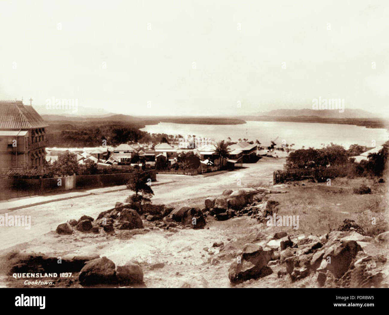 105 Queensland State Archives 2234 General view of Cooktown 1897 Stock ...