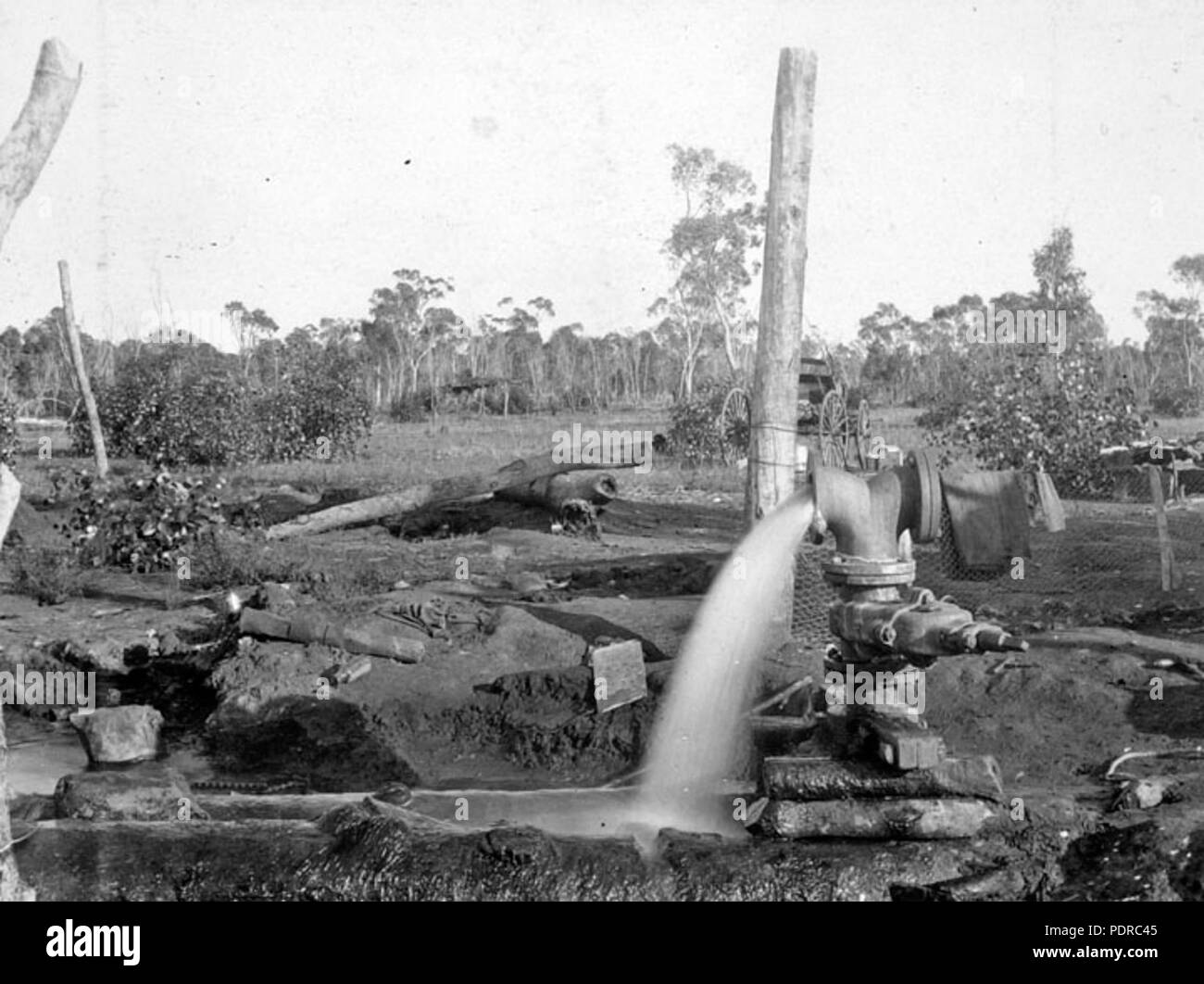 110 Queensland State Archives 3287 Tatala Bore No 1 c 1910 Stock Photo ...