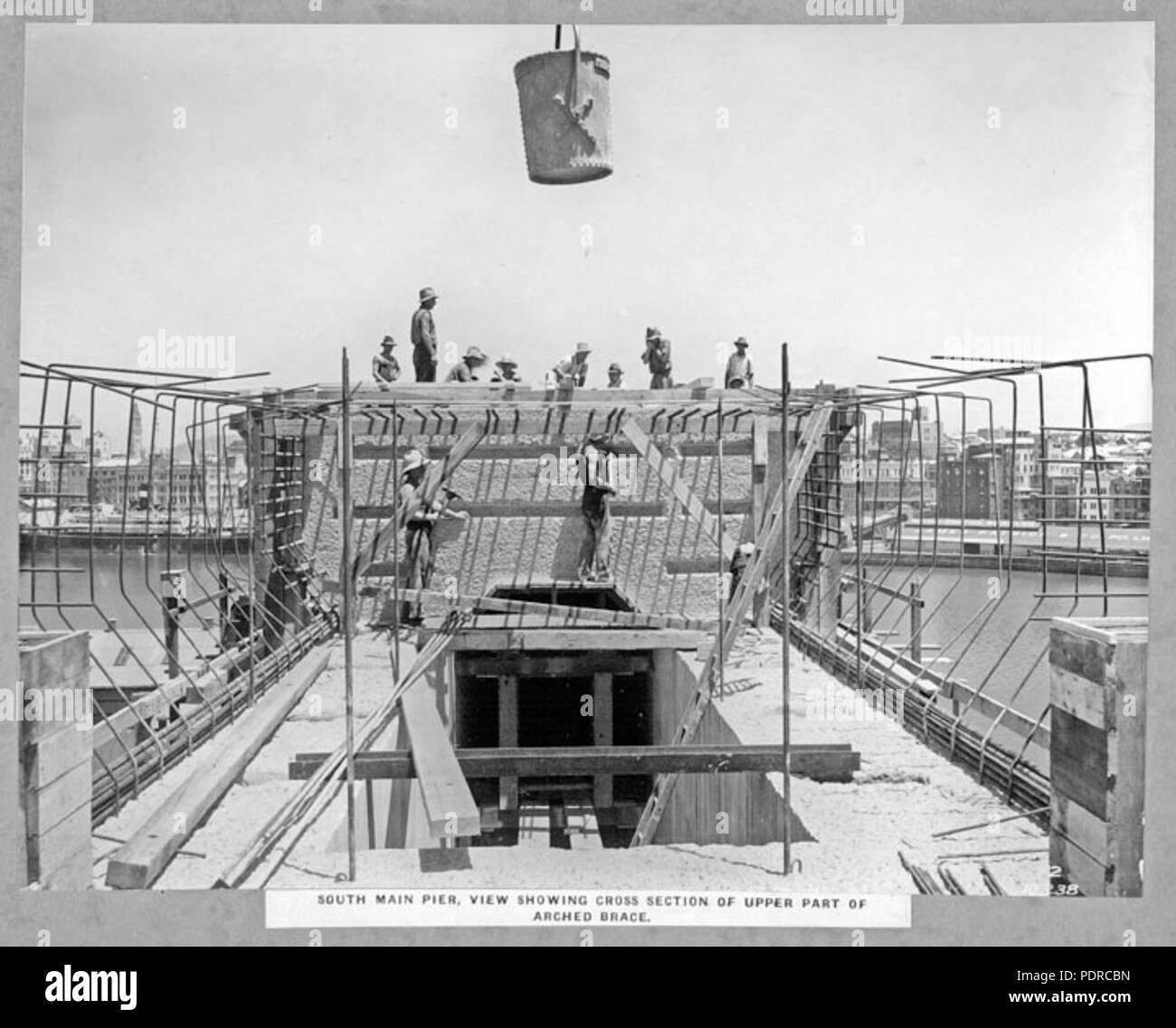 111 Queensland State Archives 3619 South main pier view showing cross ...