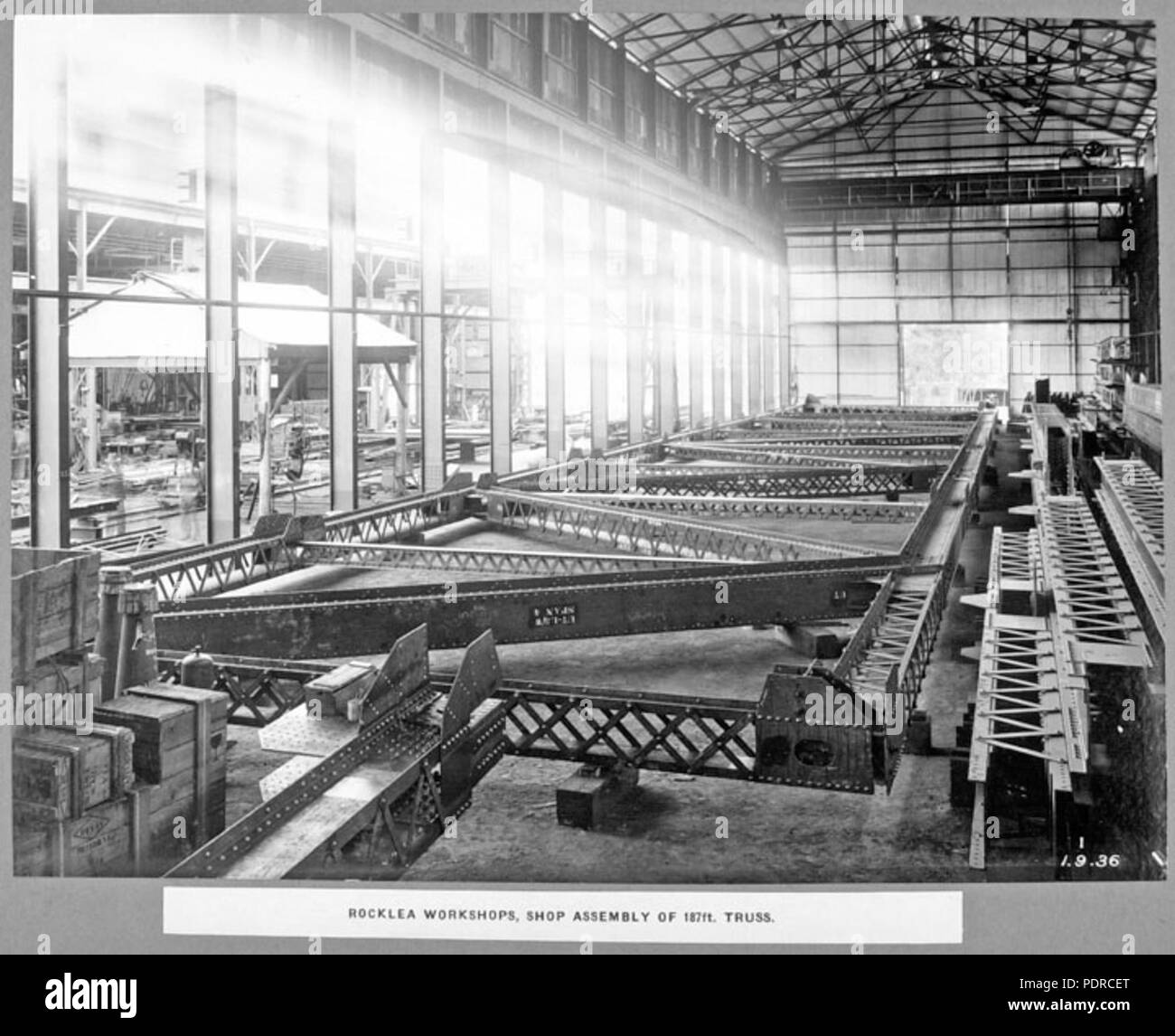 Truss shop Black and White Stock Photos & Images - Alamy