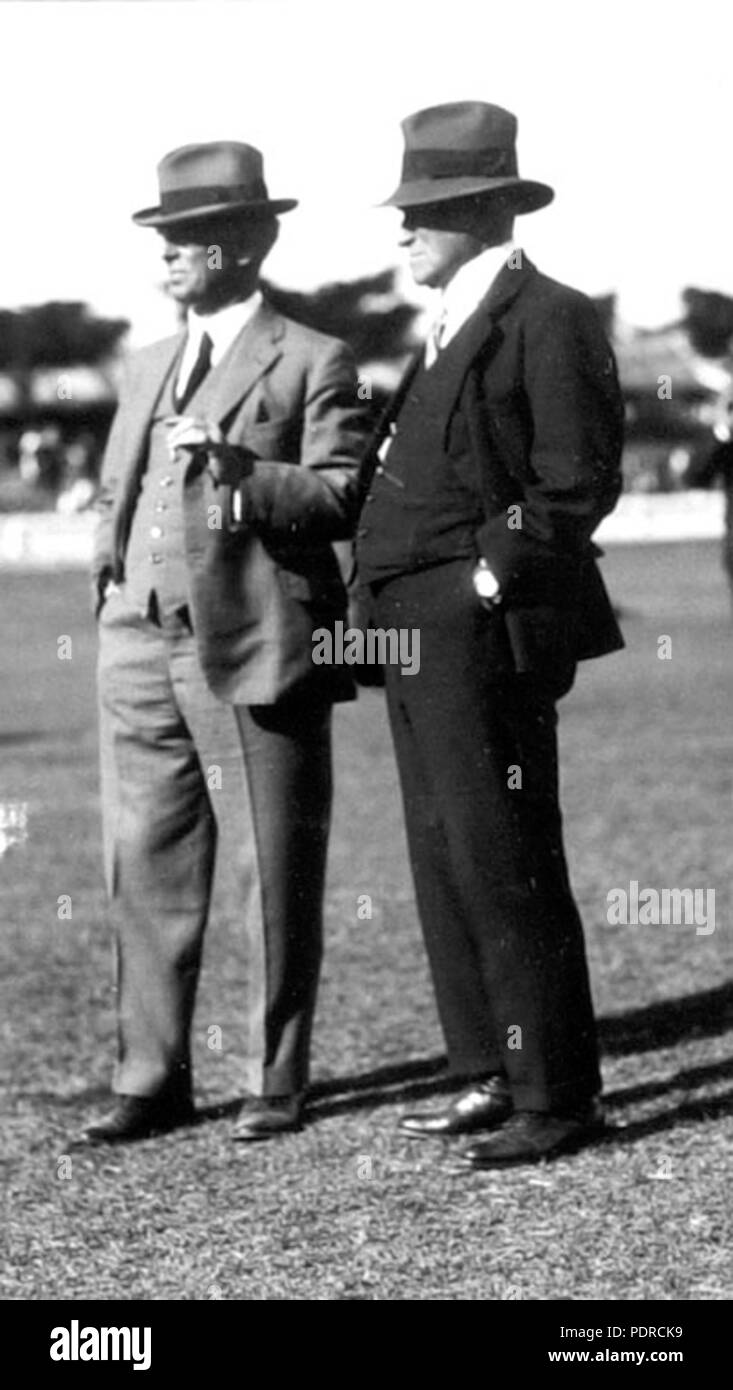 112 Queensland State Archives 3817 Major General Spencer Brown right ...