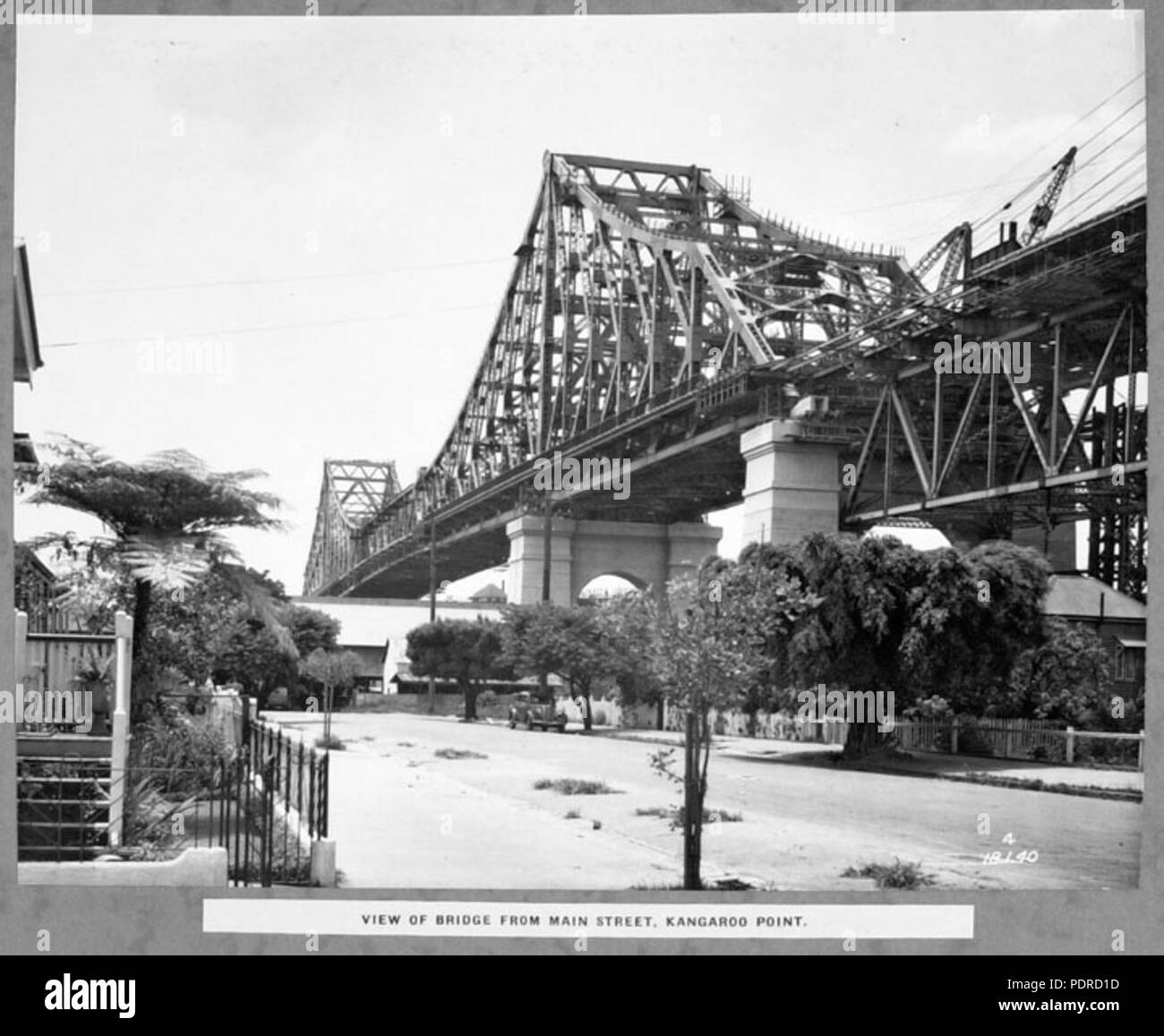 113 Queensland State Archives 4032 View of Story Bridge from Main ...