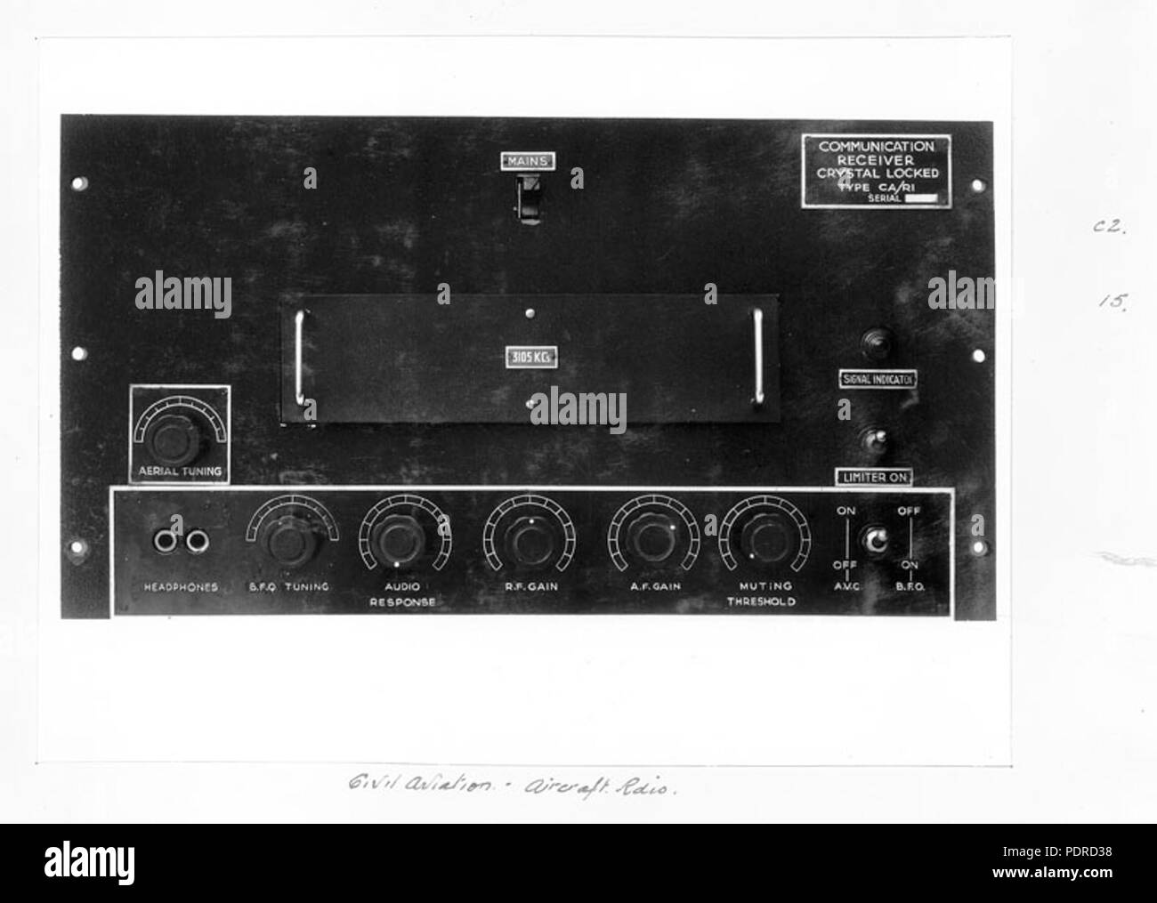 113 Queensland State Archives 4071 Civil aviation aircraft radio c 1949 ...