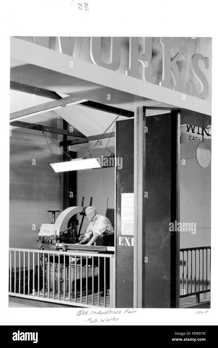 114 Queensland State Archives 4177 Public Works display at the ...