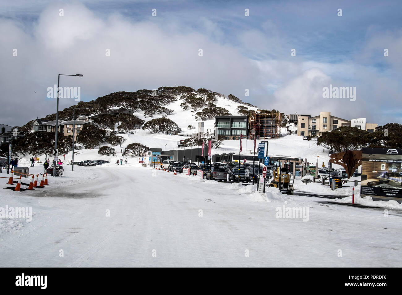 Stock Photo - Alpine National Park, Mt Hotham, Victoria, Australia ...