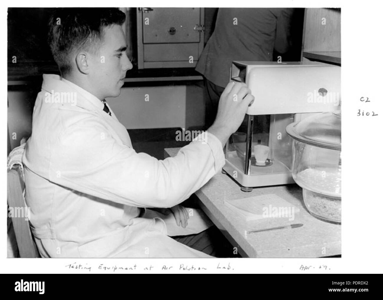 121 Queensland State Archives 6419 Testing equipment at the air ...