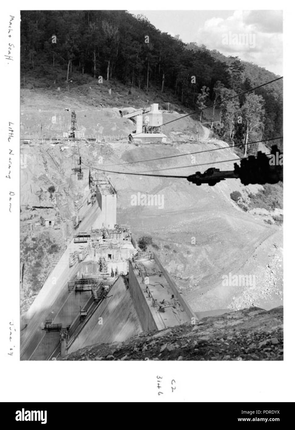 Little nerang dam Black and White Stock Photos & Images - Alamy