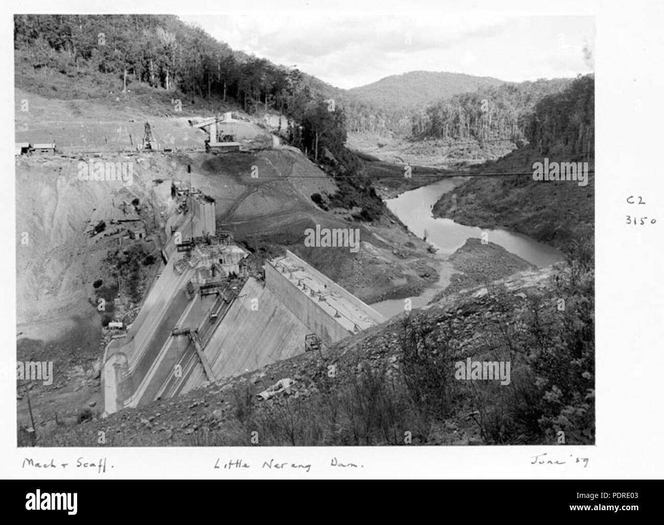 121 Queensland State Archives 6465 Little Nerang dam site June 1959 ...
