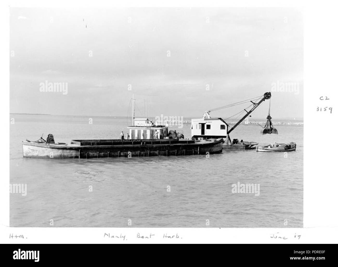Manly boat Black and White Stock Photos & Images - Alamy