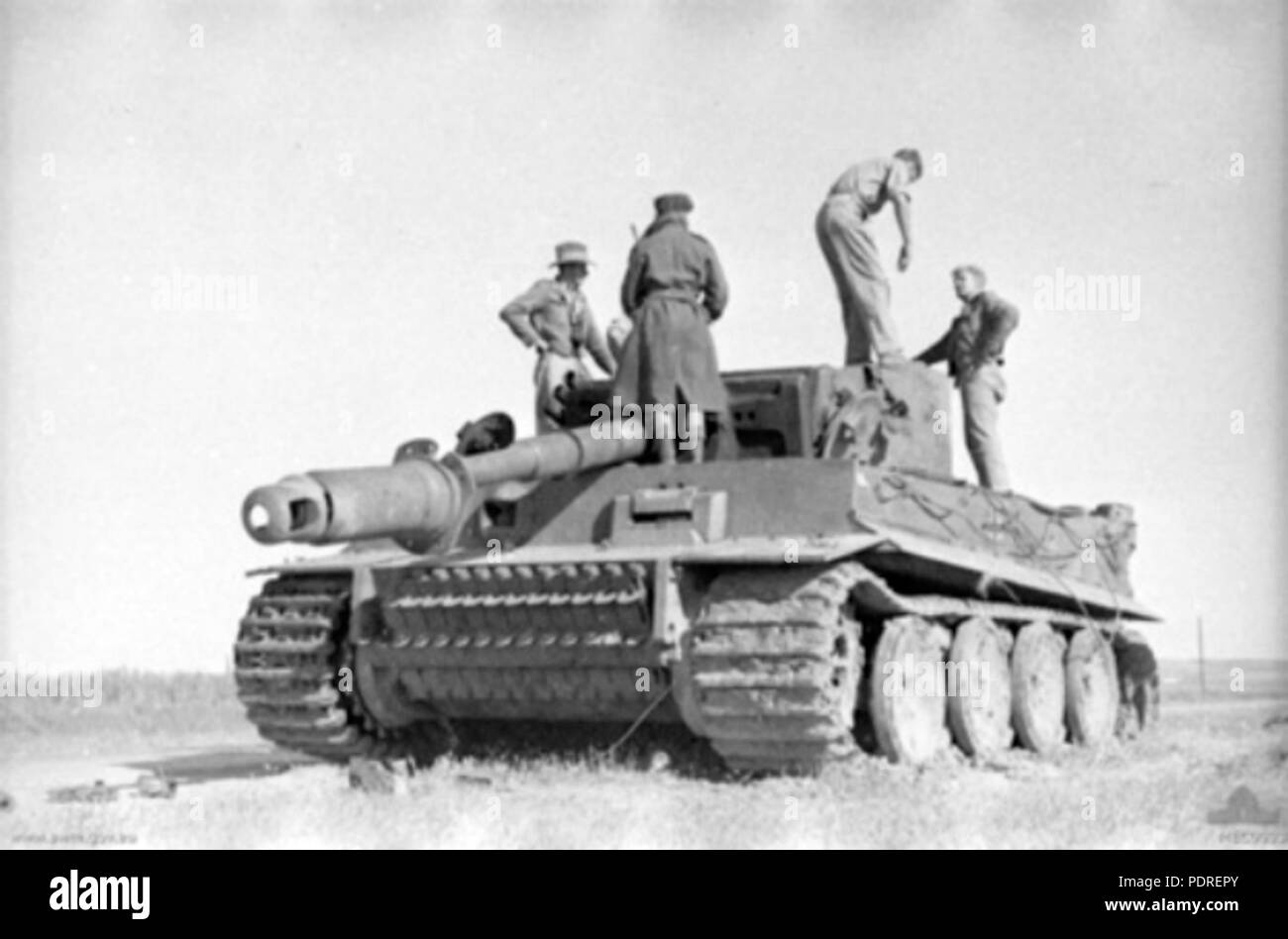 Tiger tank Black and White Stock Photos & Images - Alamy
