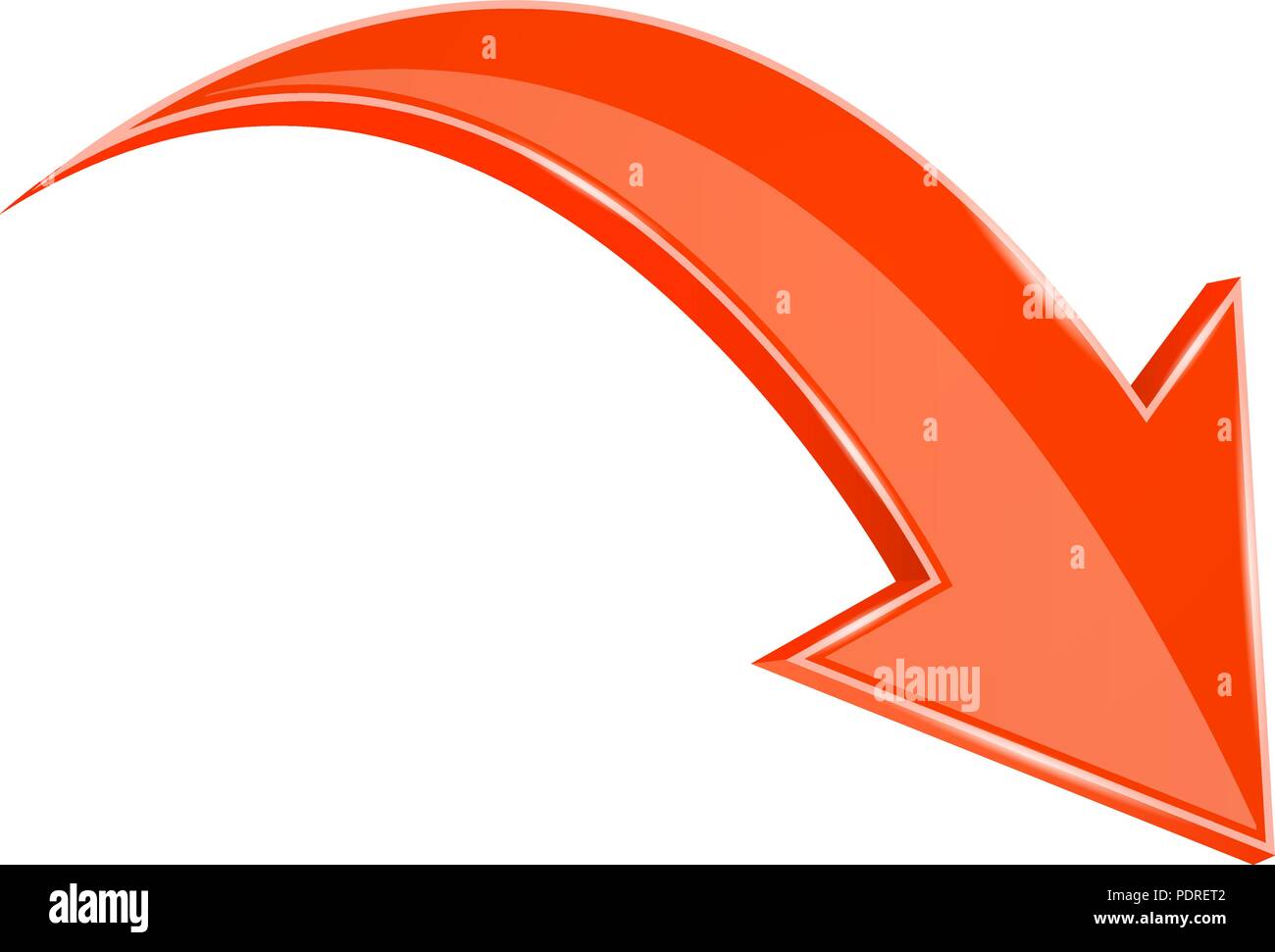 Box with down arrow Stock Vector Images - Alamy