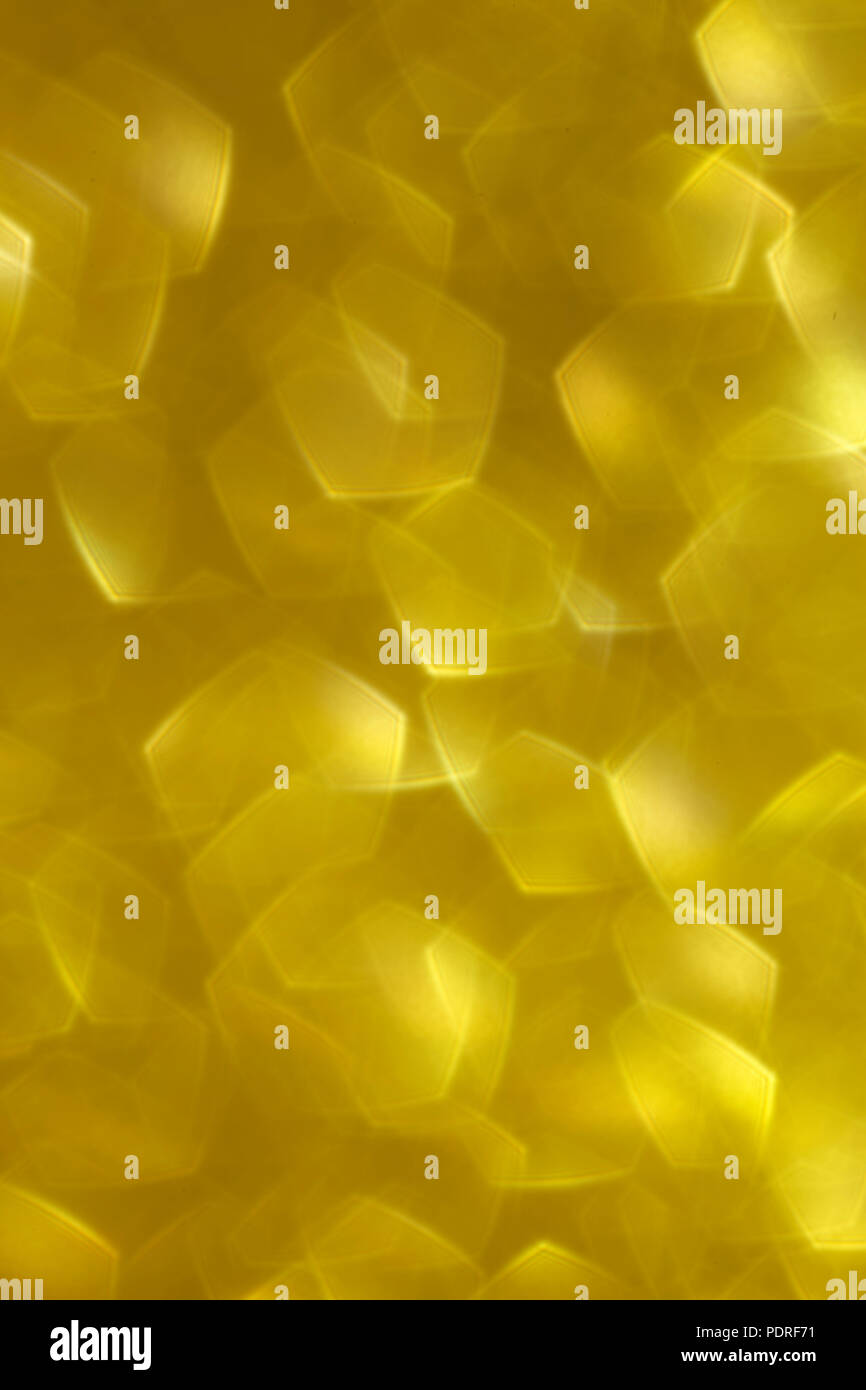 Shiny gold abstract background with a bokeh effect Stock Photo - Alamy