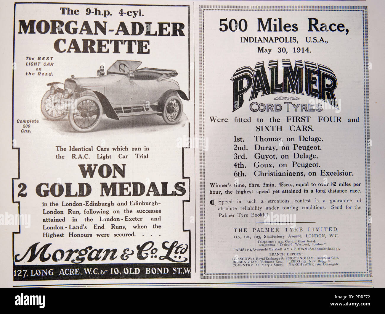 Morgan car advert hi-res stock photography and images - Alamy