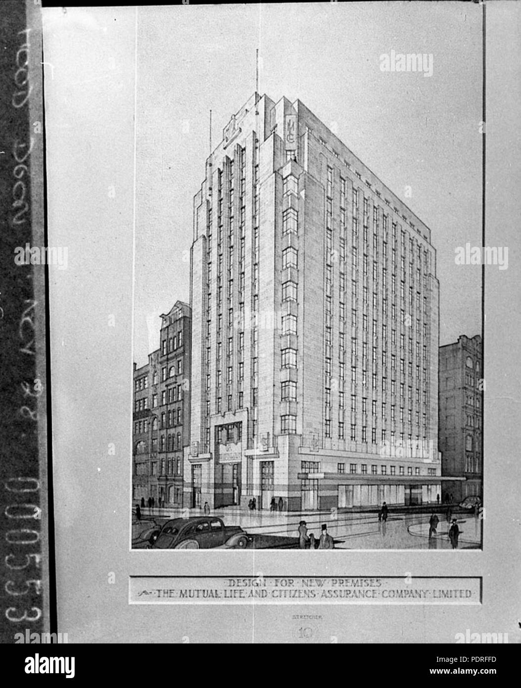 Architectural plans office Black and White Stock Photos & Images - Alamy