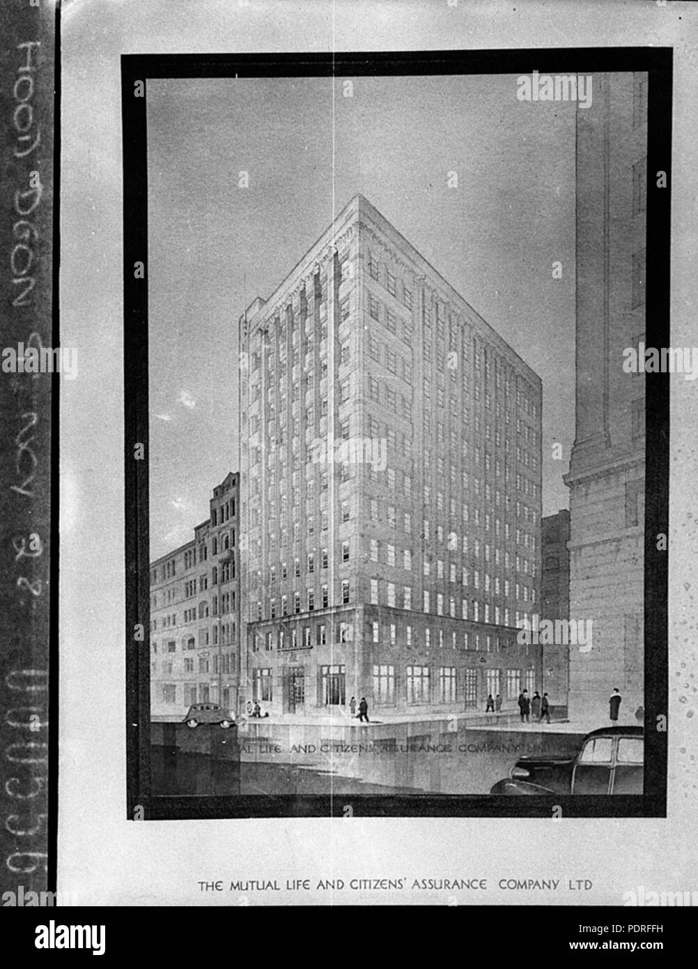 Mutual life building Black and White Stock Photos & Images - Alamy