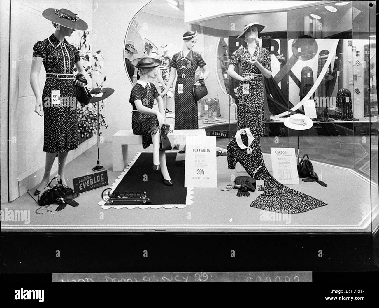 Early 1900s window display Black and White Stock Photos & Images - Alamy