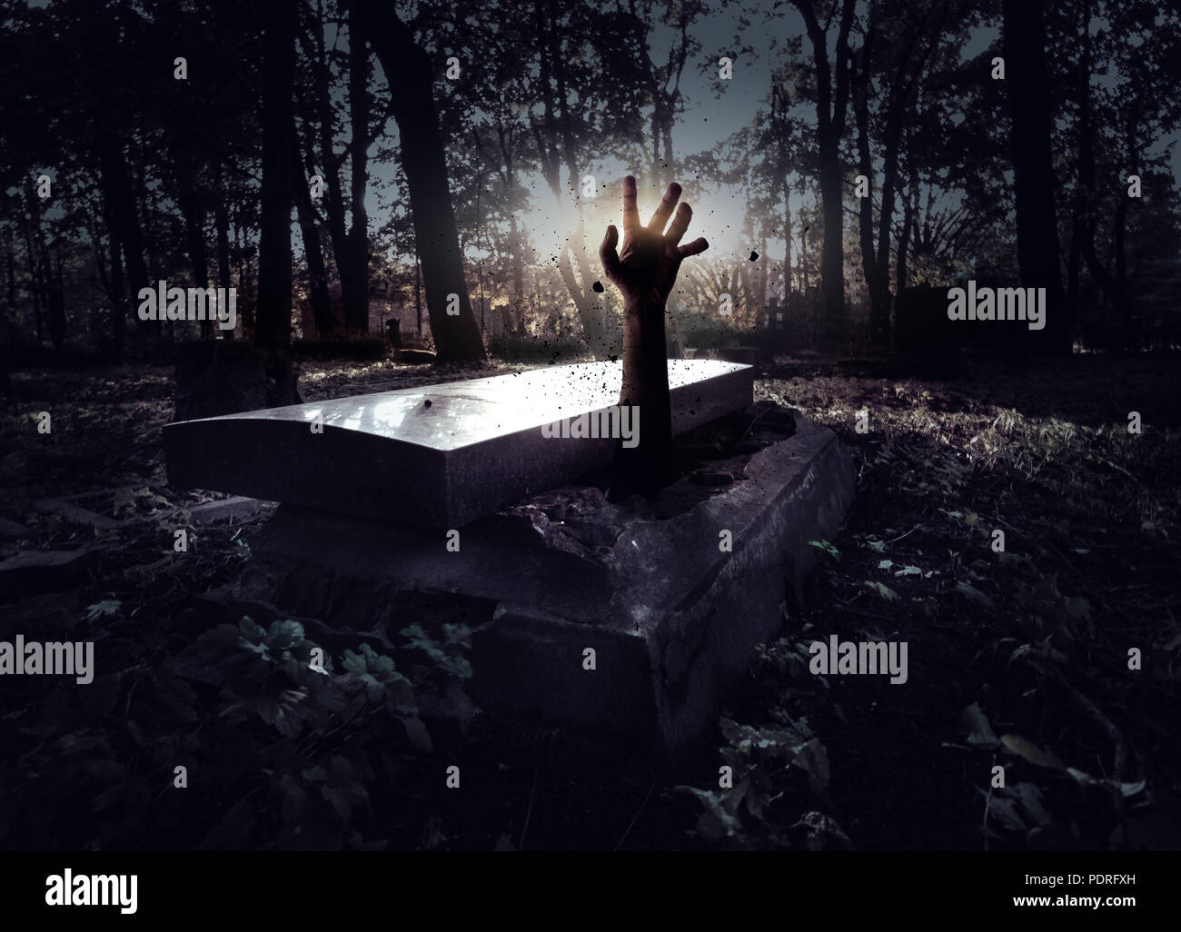 Dead rising from grave hi-res stock photography and images - Alamy