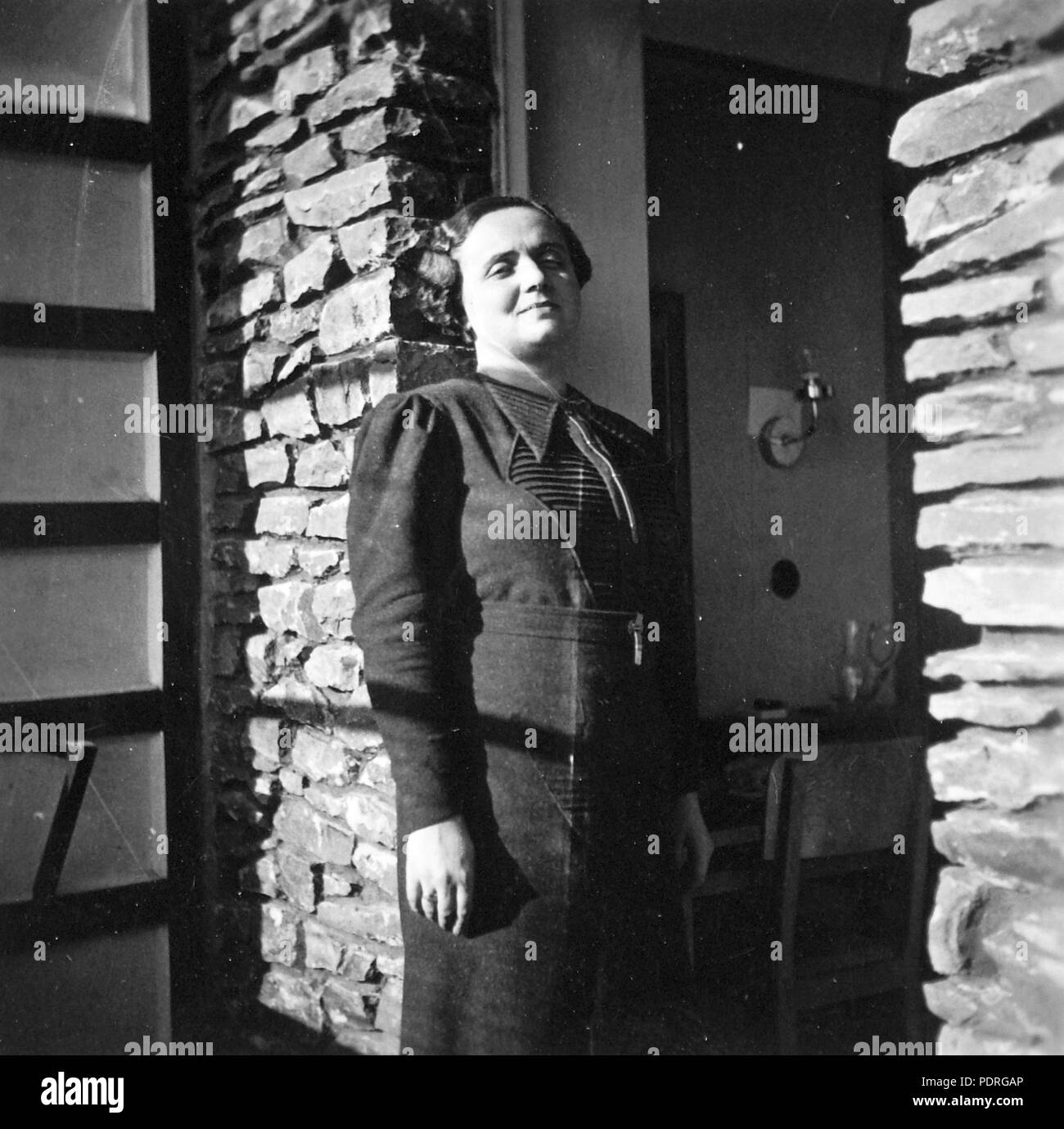 Vintage portrait image Black and White Stock Photos & Images - Alamy