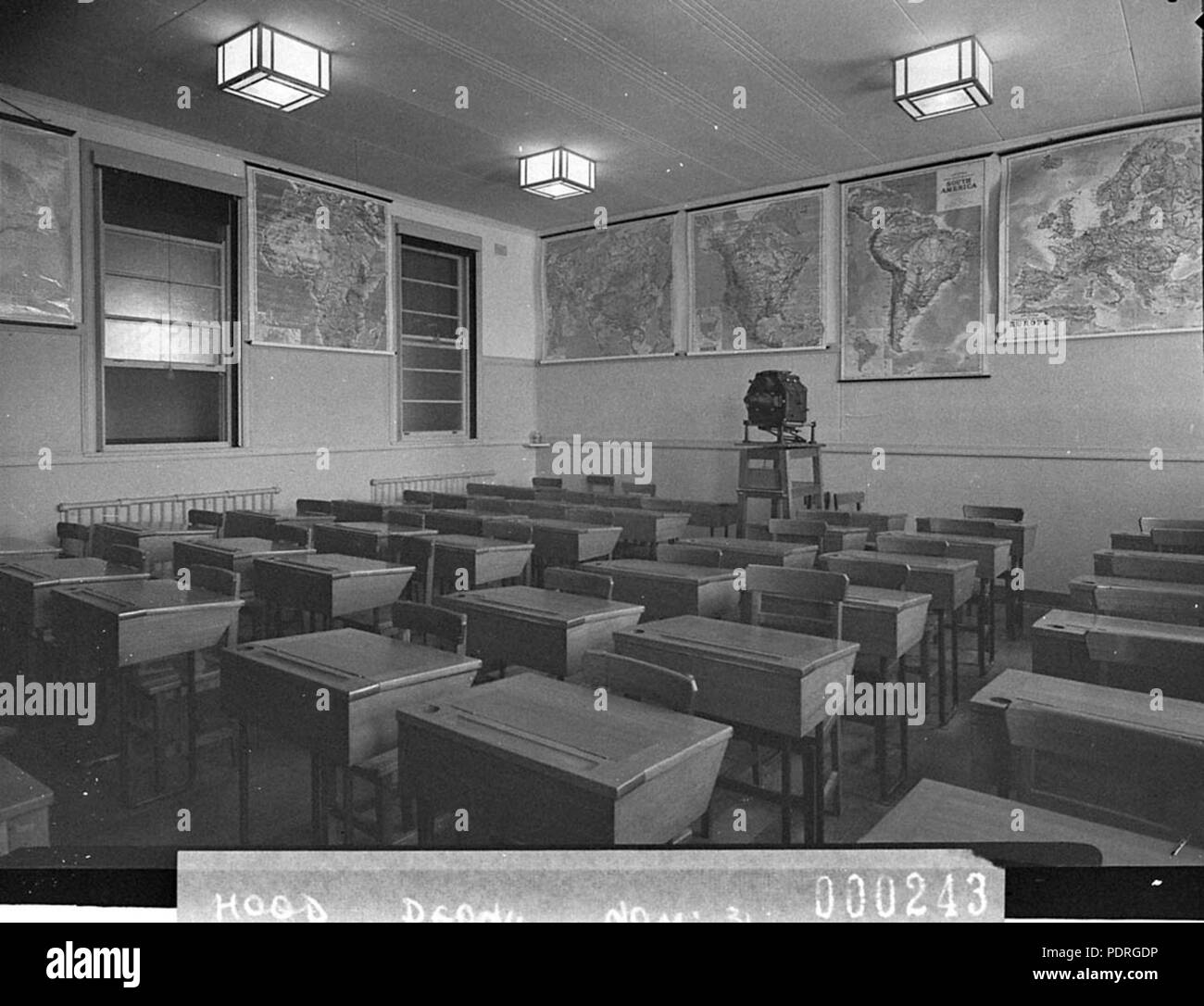 134 SLNSW 12743 Classroom Canberra High School Stock Photo - Alamy