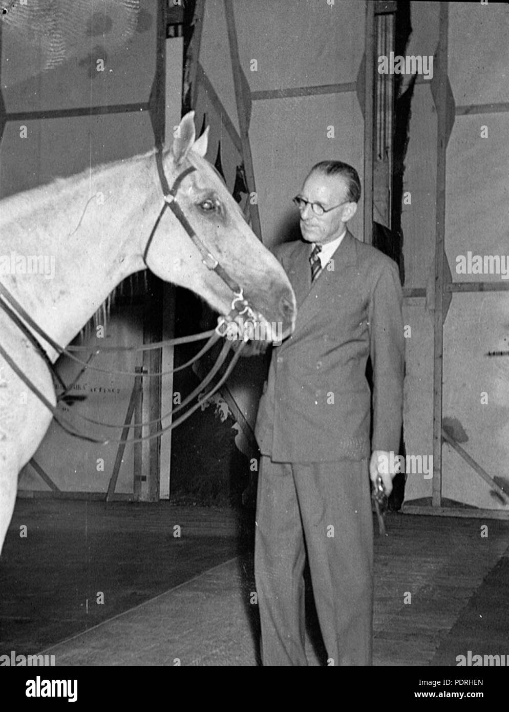 Horse performance photo Black and White Stock Photos & Images - Alamy