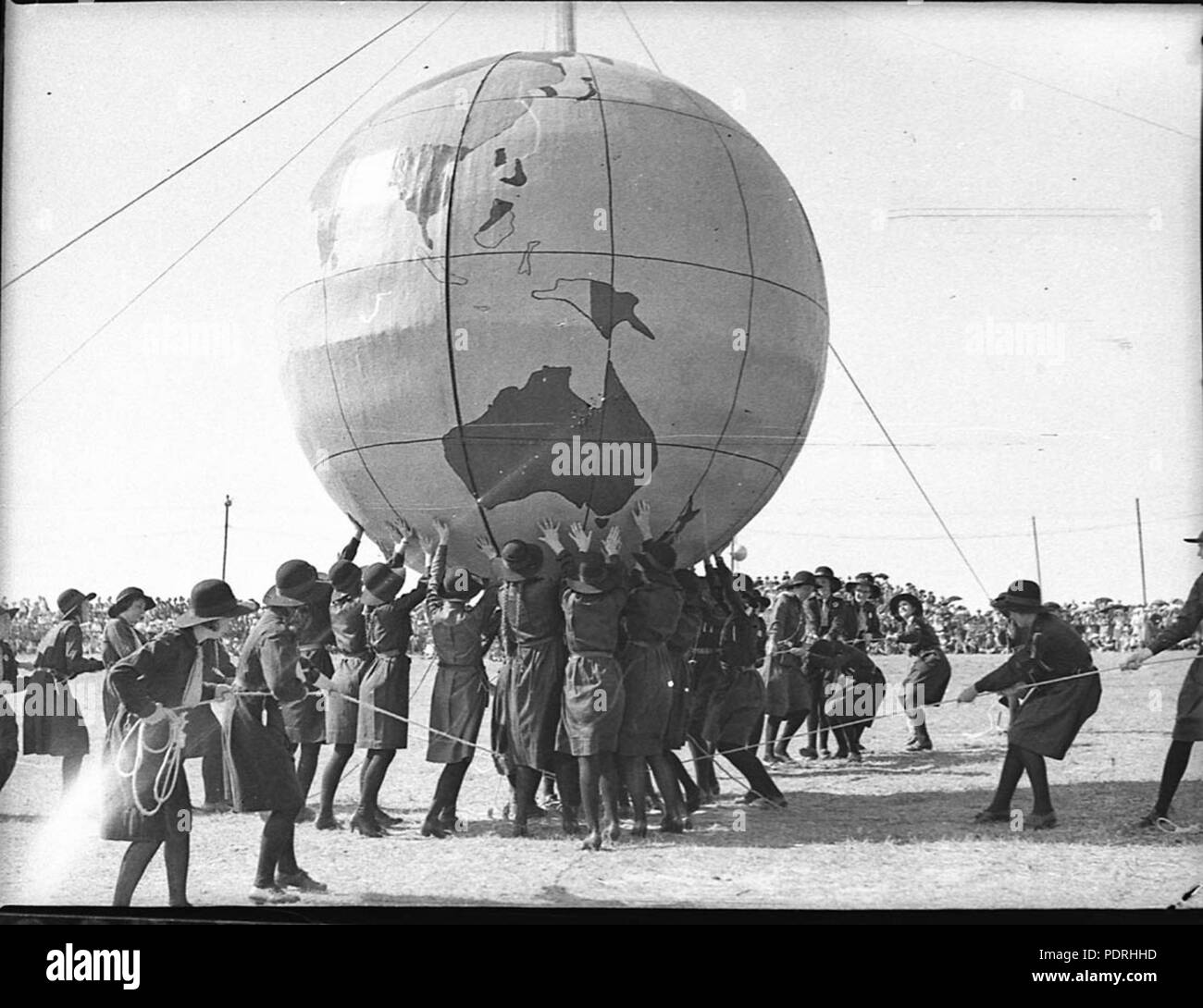Girl guides Black and White Stock Photos & Images - Alamy