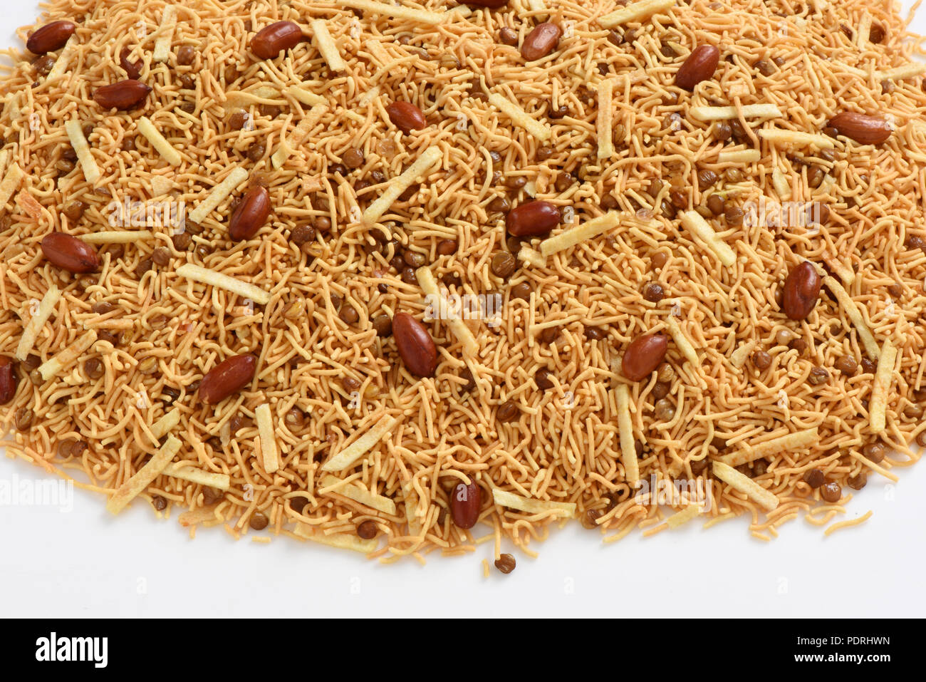 Lahori Style Nimco, a savoury and crispy blend of peanuts and sev Stock ...