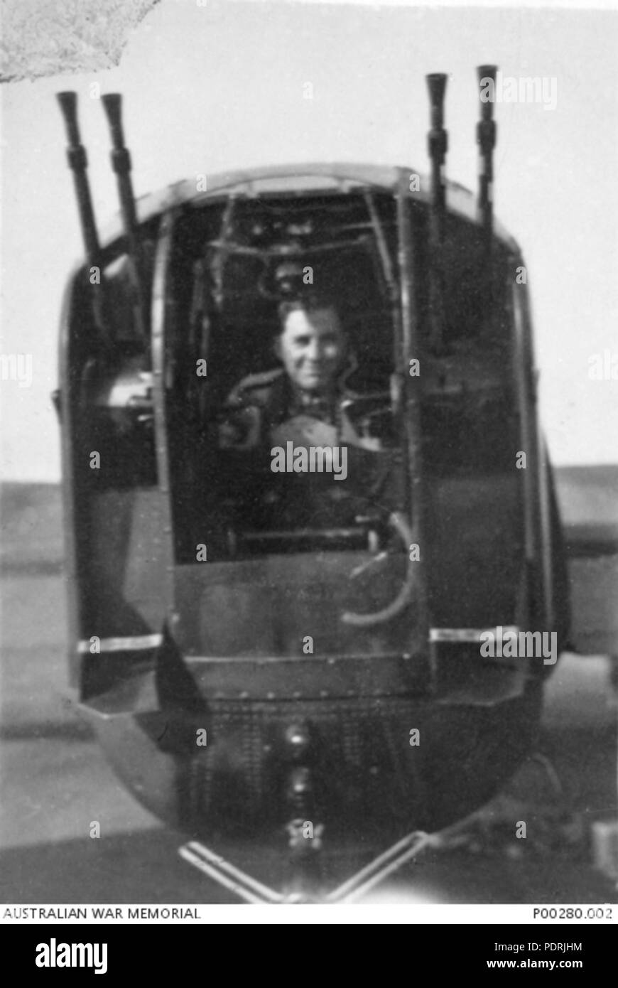 97 Pilot Officer Ellis of 467 Squadron RAAF Waddington 1944 AWM P00280 ...