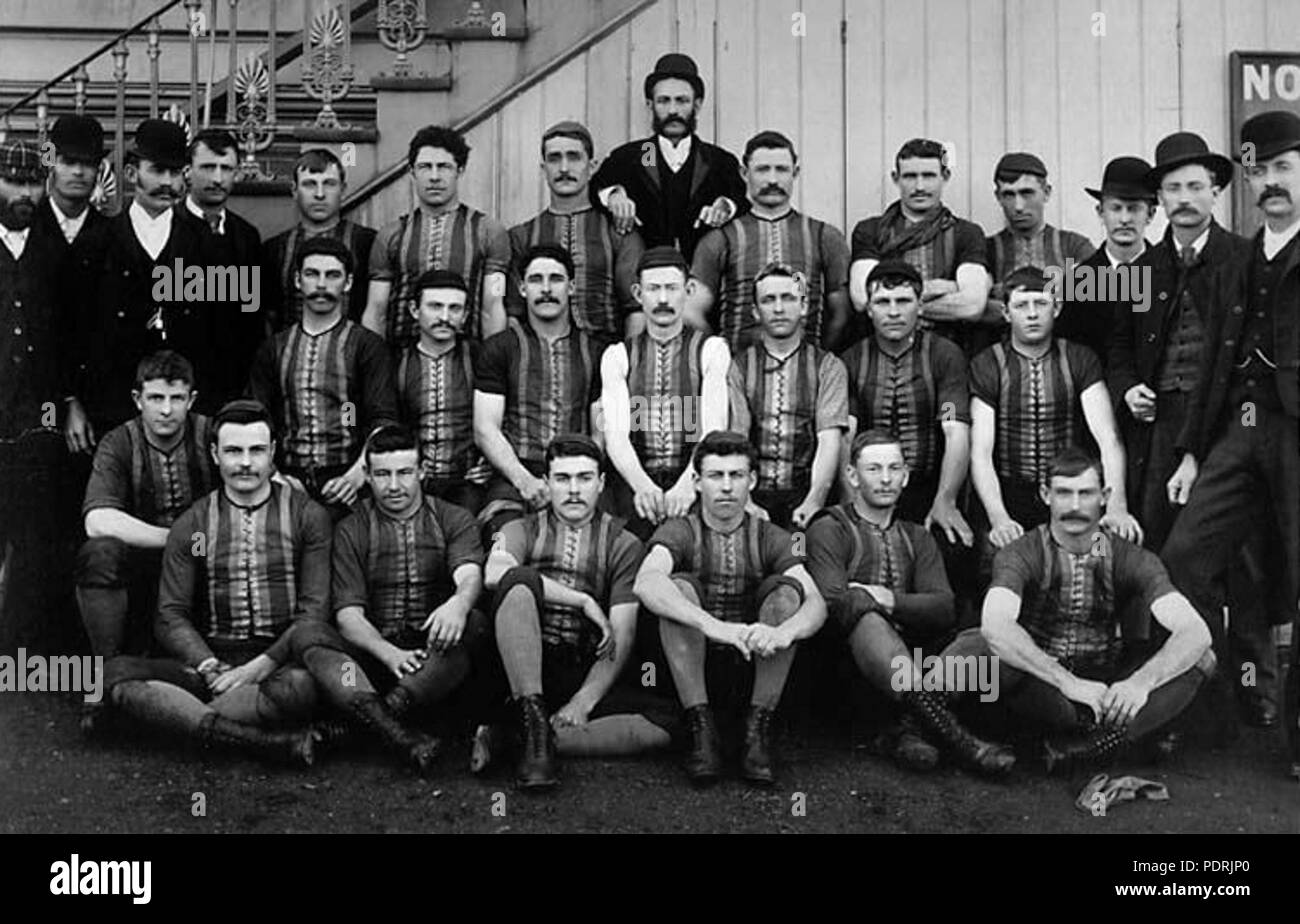 1897 football Black and White Stock Photos & Images - Alamy