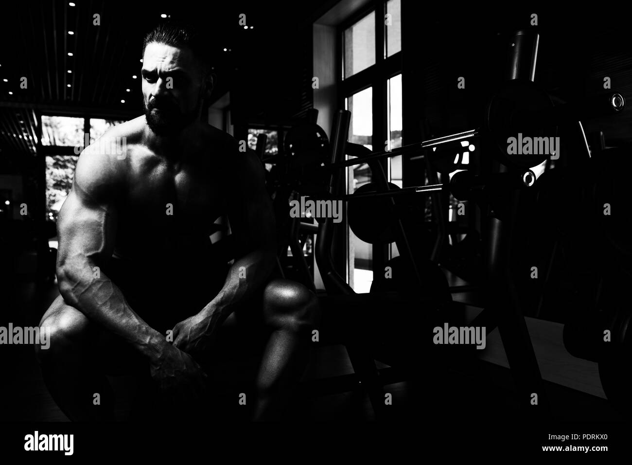 Handsome Good Looking And Attractive Young Man With Muscular Body ...