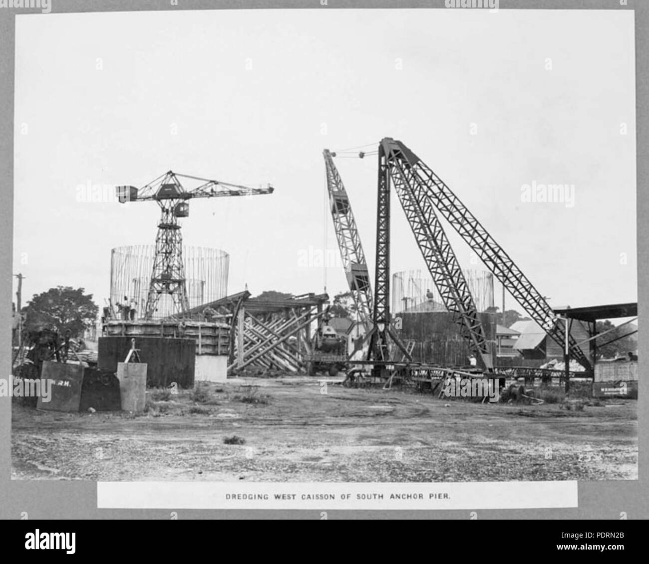 Dredging anchor Black and White Stock Photos & Images - Alamy