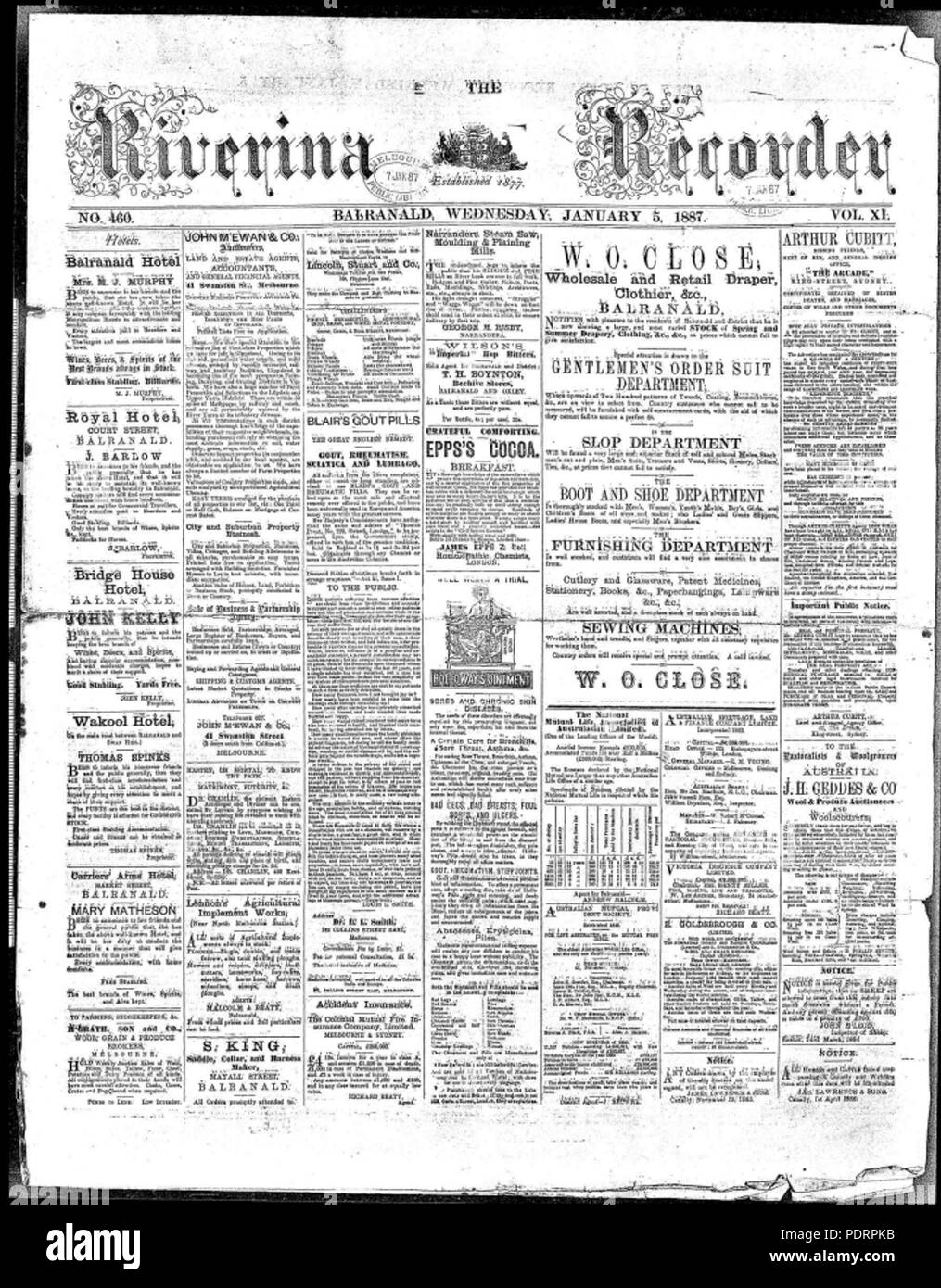 Recorder newspaper hi-res stock photography and images - Alamy