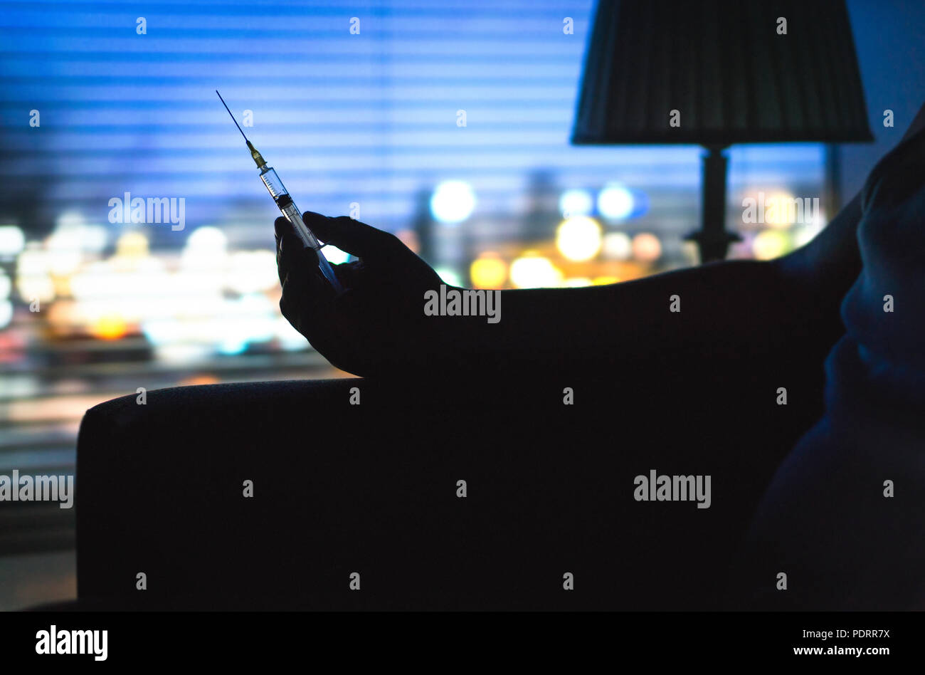 Drug dealer silhouette hi-res stock photography and images - Alamy