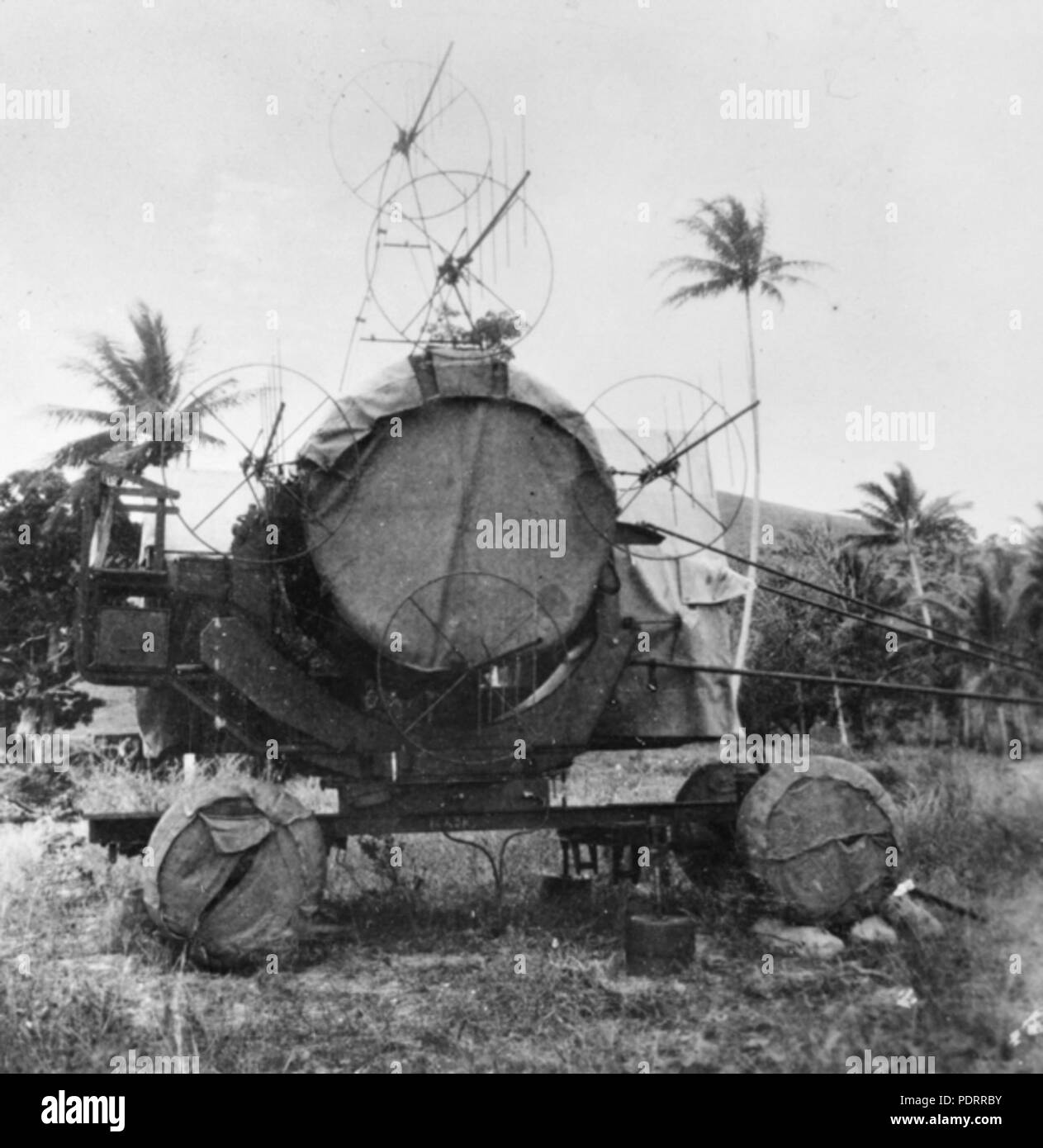 130 SLC radar on 150cm searchlight Stock Photo - Alamy