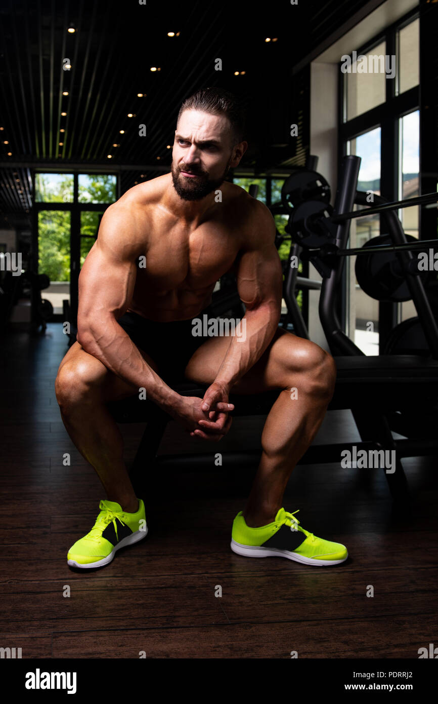 Handsome Good Looking And Attractive Young Man With Muscular Body ...