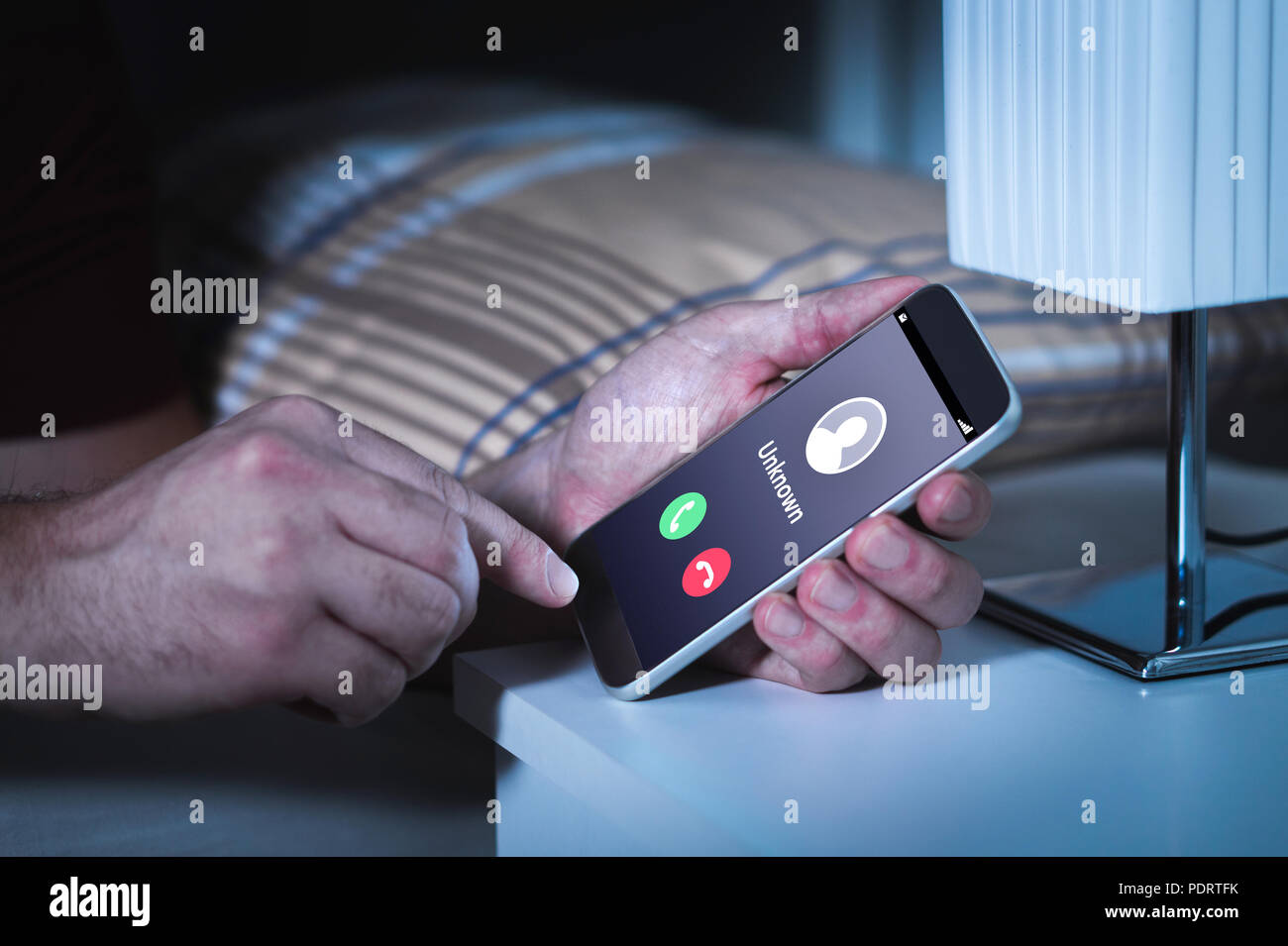 Unknown number calling in the middle of the night. Phone call from ...