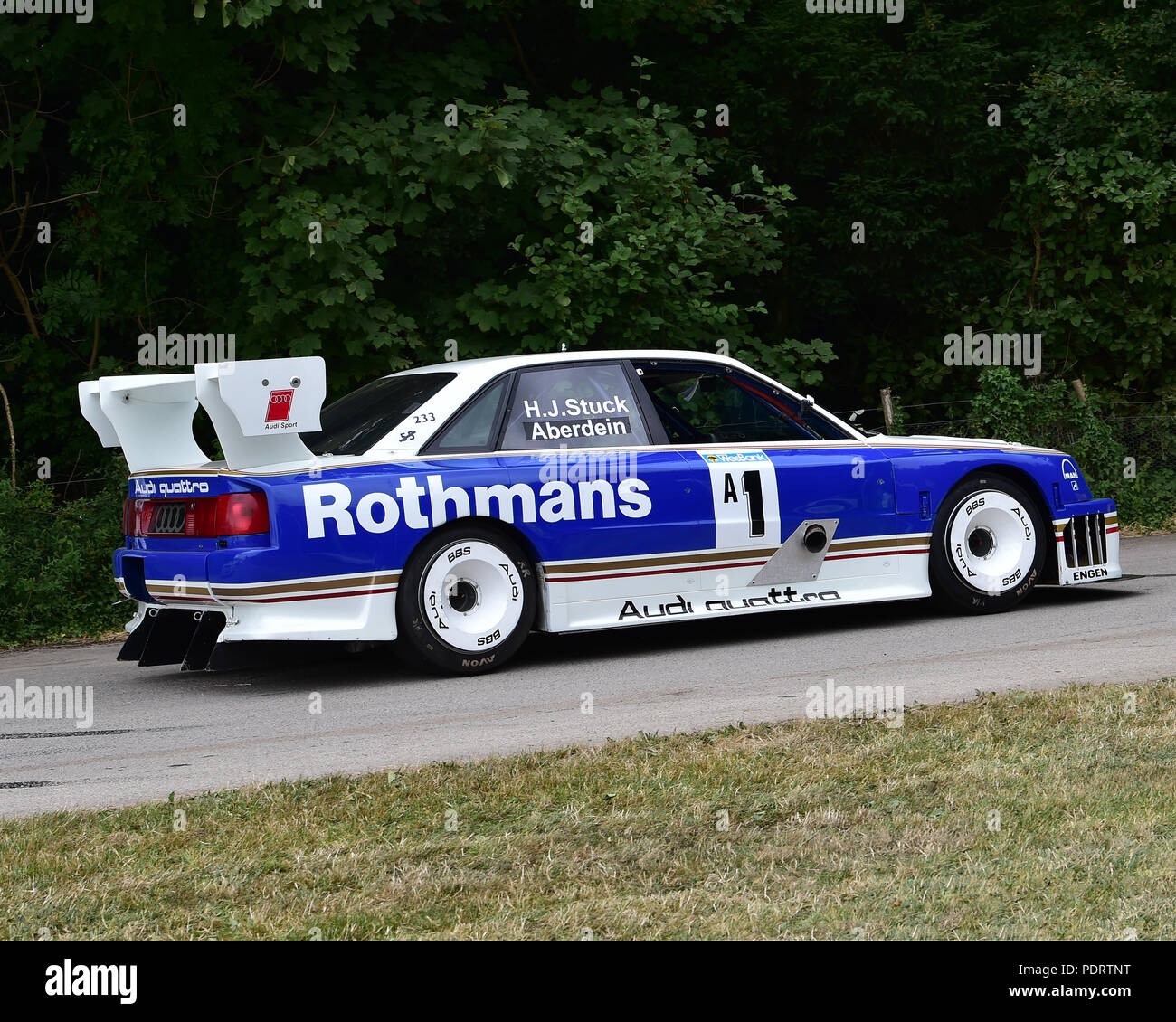 Christopher Aberdein, Audi S4 GTO, Touring icons, Festival of Speed ...