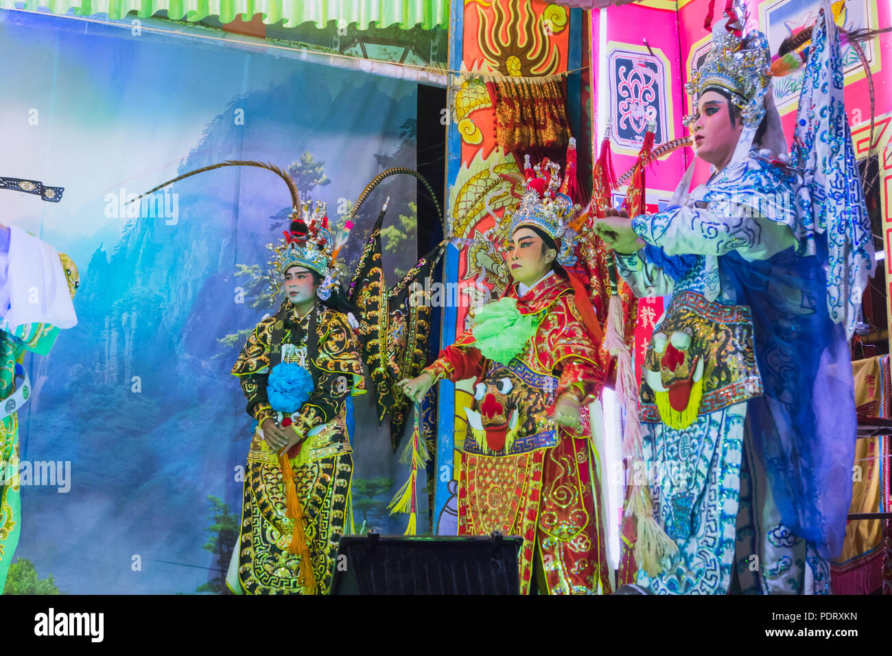 Chinese actor of traditional cantonese culture performance musical ...