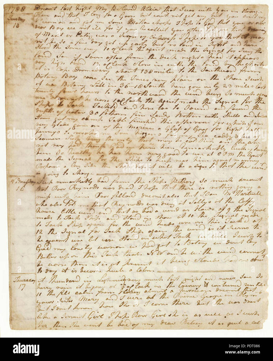 Jan 1788 hi-res stock photography and images - Alamy