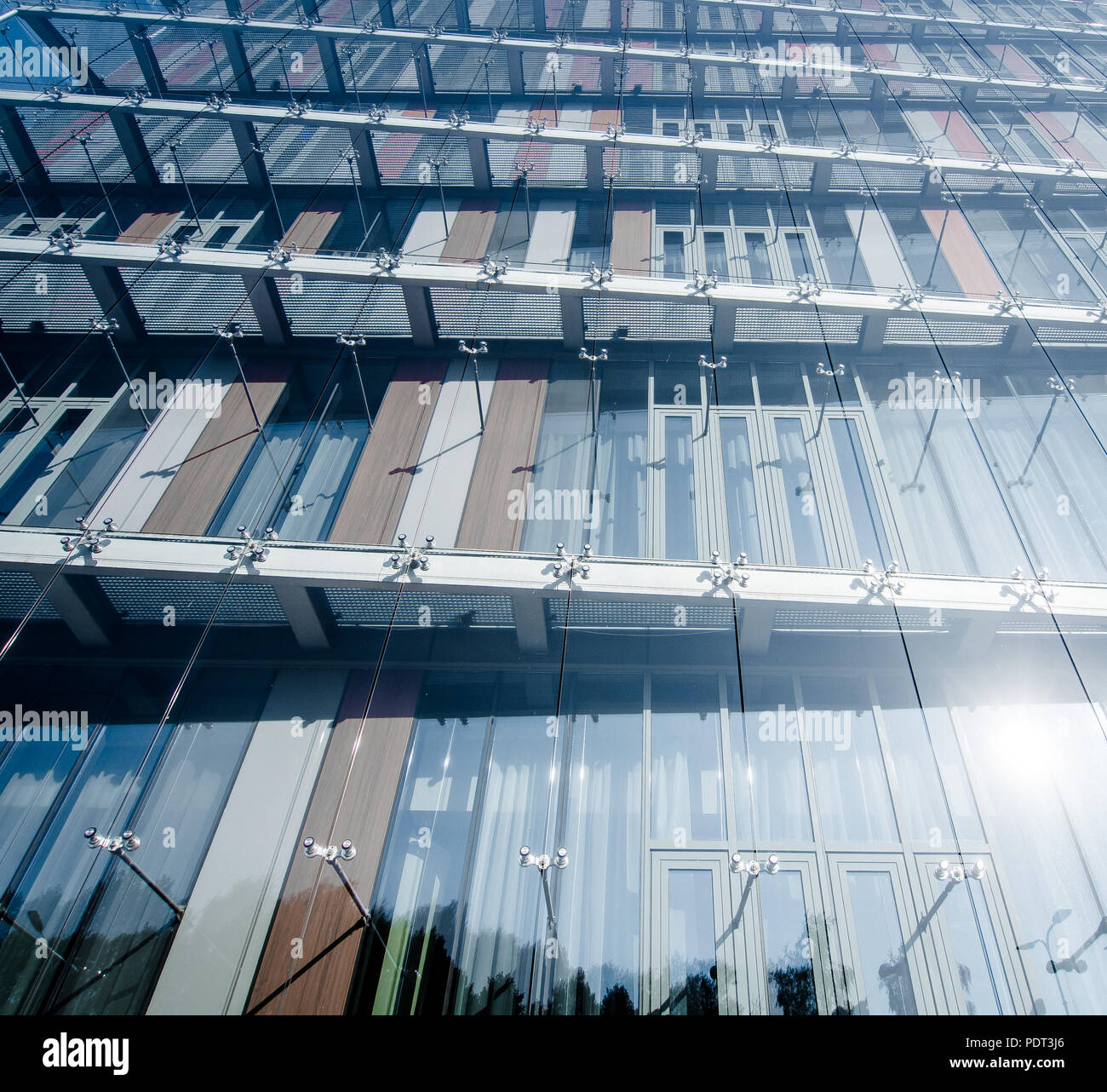 Modern building background Stock Photo - Alamy