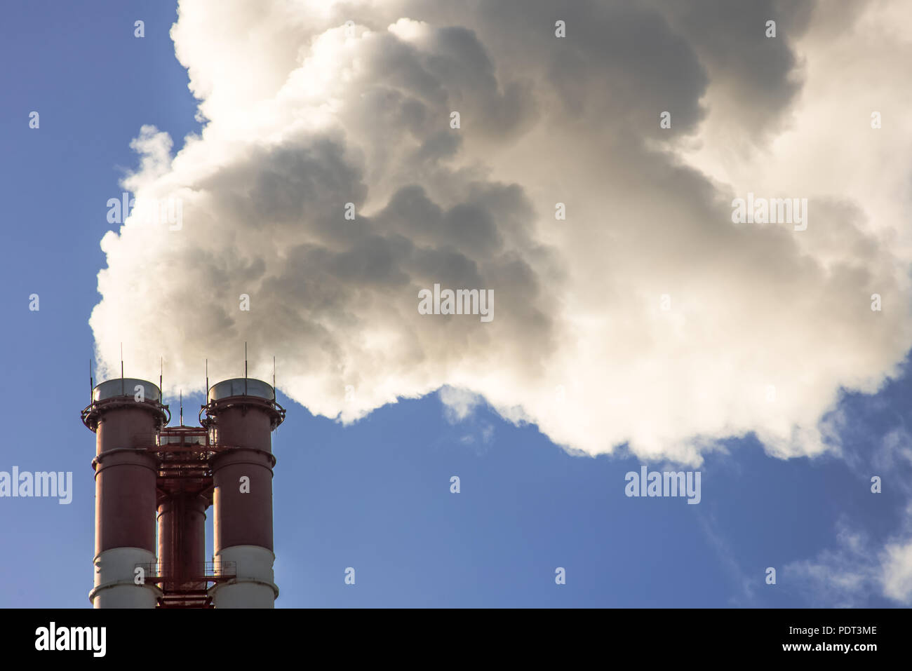 Industrial smoke from chimney hi-res stock photography and images - Alamy
