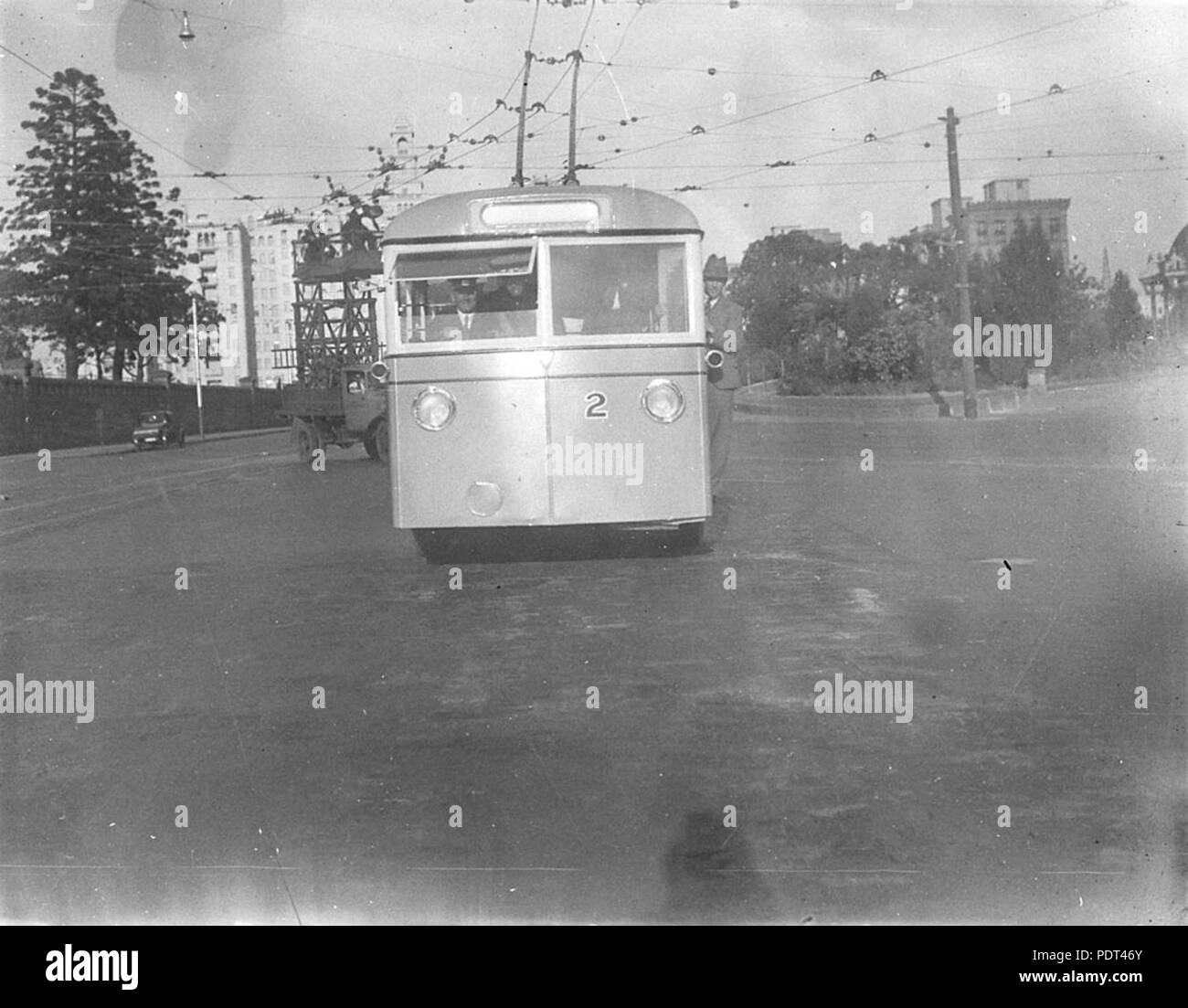 Sydney trolleybus system hi-res stock photography and images - Alamy