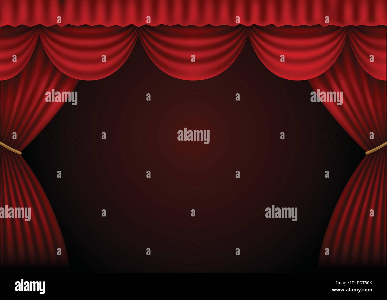 Background curtain stage. Vector illustration Stock Vector Image & Art ...