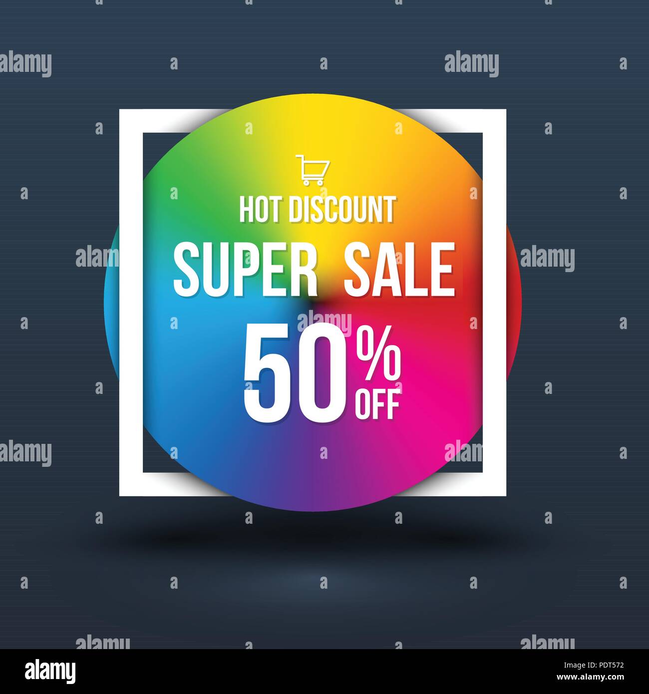 Sale banner vector illustration for promotion discount advertising ...