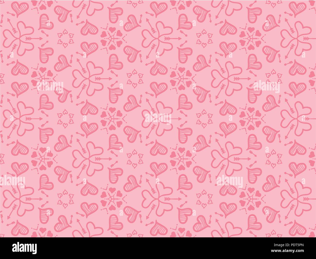 Hearts background vector illustration for love concept and wallpaper ...