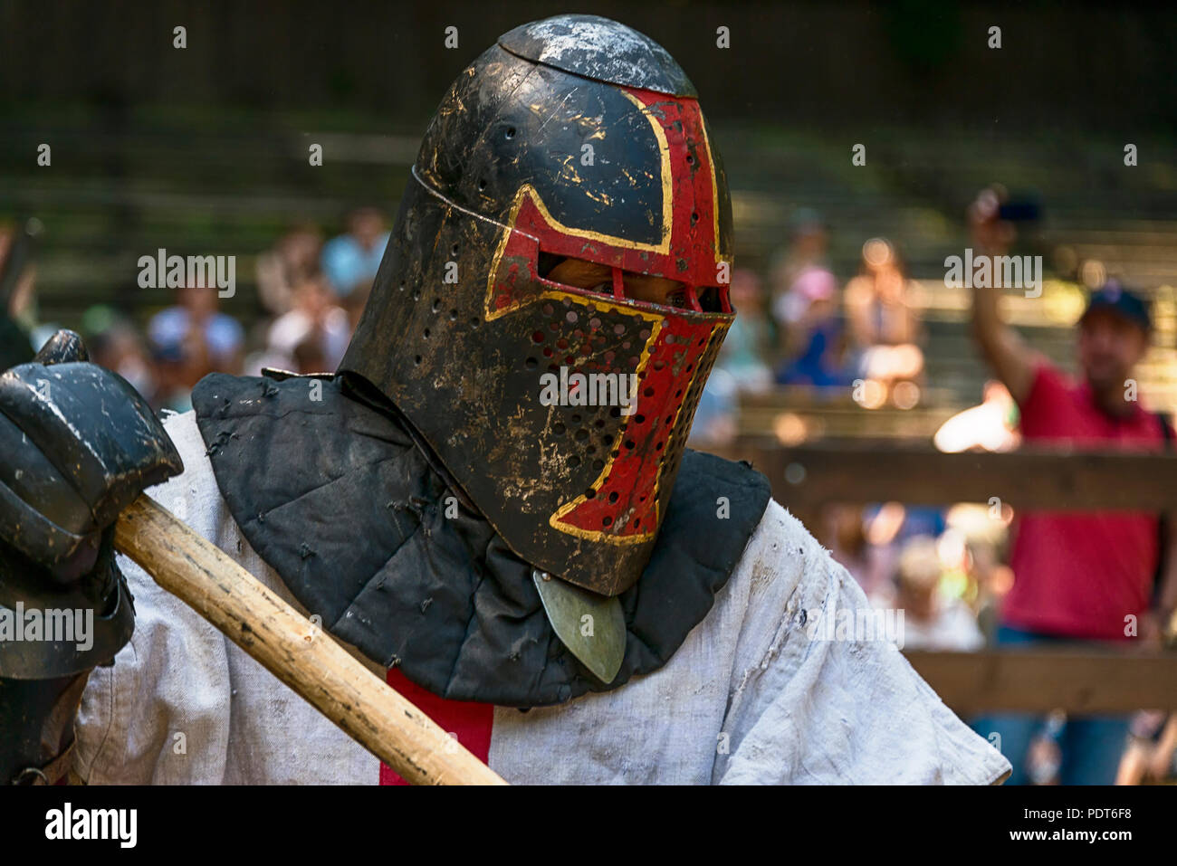 Performers during sword fight hi-res stock photography and images - Alamy