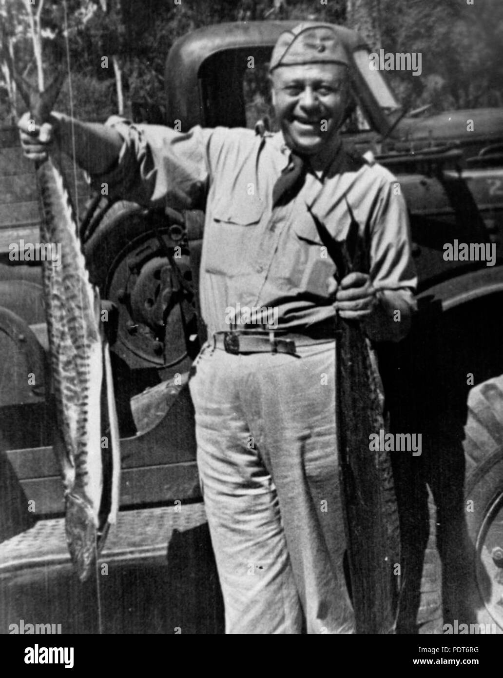 237 StateLibQld 1 165175 Lt. Col. George Henri Rohrbacher with his ...